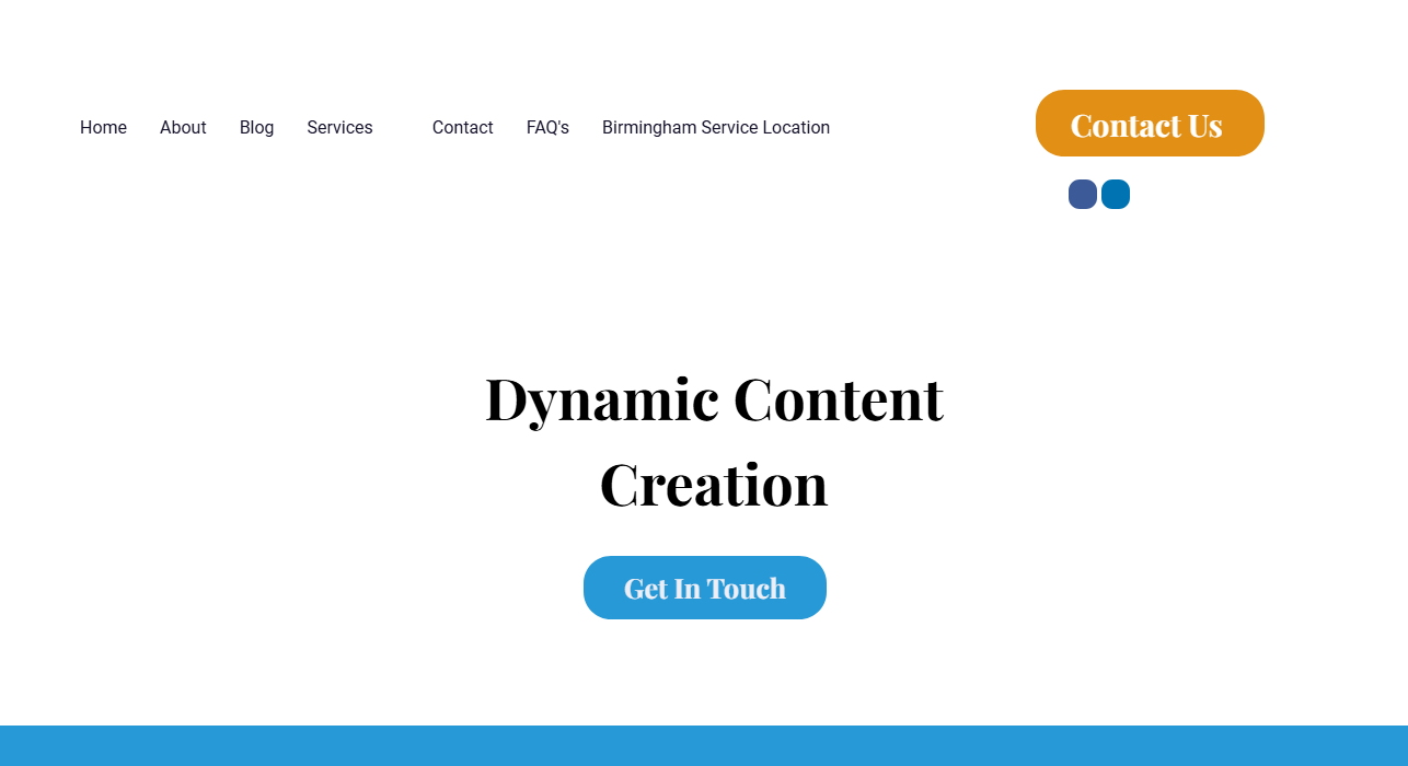 Dynamic Content Creation-Page