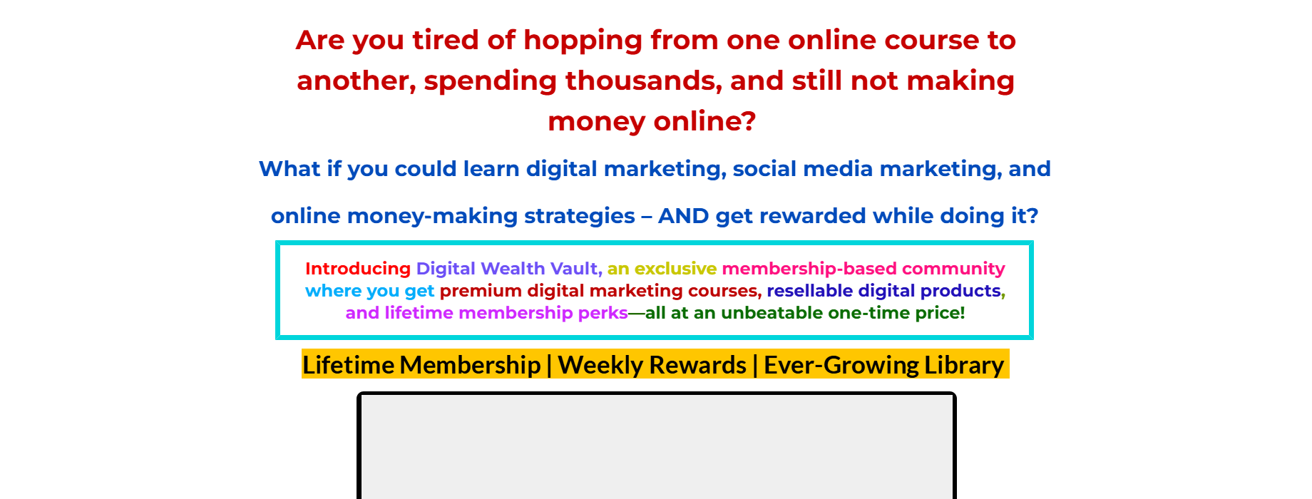 DWV New Launch Offer