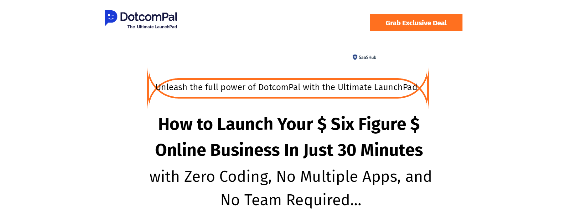 DotcomPal - The Ultimate LaunchPad (Limited Time Monthly Deal)